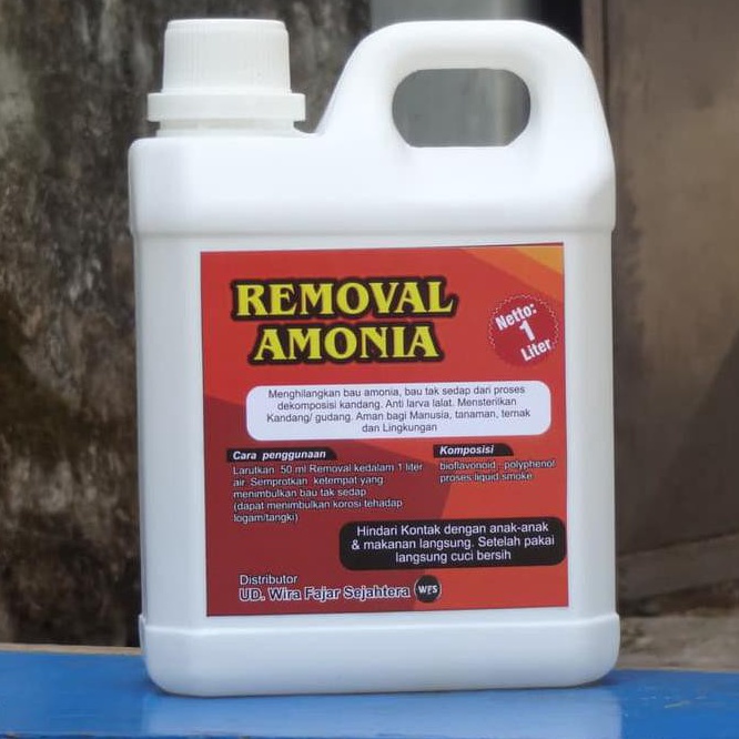 Jual KODE V23A Removal Amonia penghilang bau kotoran hewan ayam sapi anjing limbah 1L | Shopee ...