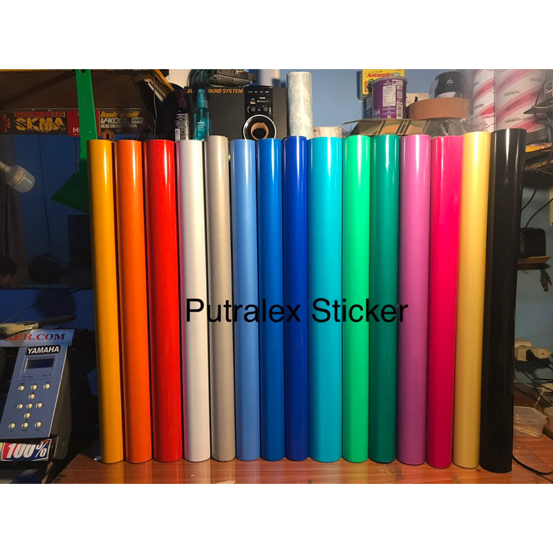 Jual skotlet sticker reflektife scotlet stiker cutting bahan nyala ...