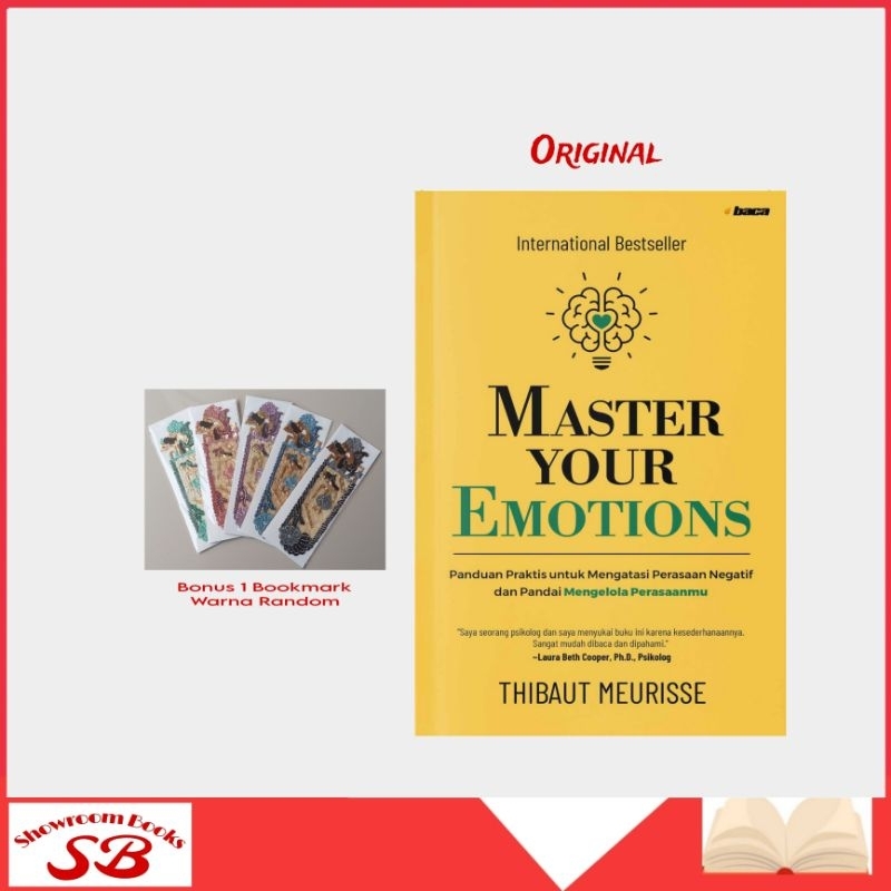 Jual Buku Master Your Emotions Original Bahasa Indonesia Thibaut Meurisse | Shopee Indonesia