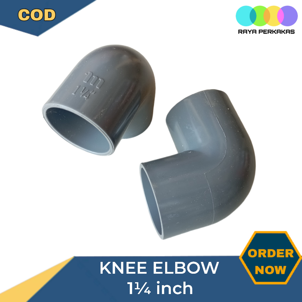 Jual Knee Keni ELbow L 1 1/4 Inch Sambungan Pipa L 1 1/4" | Shopee ...