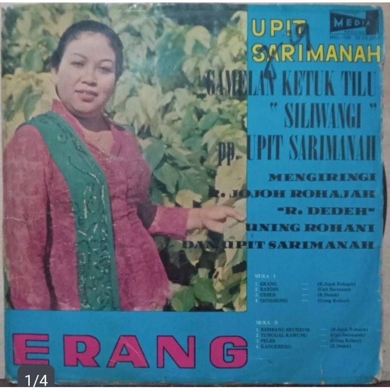 Jual Vinyl Piringan Hitam 12 inch Upit Sarimanah - Erang | Shopee Indonesia