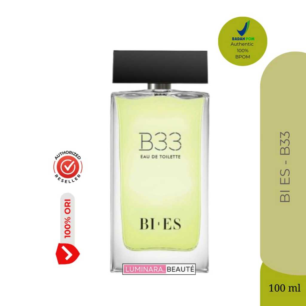 Jual BIES B33 BI ES EDP 90ML - Parfum Pria / Pengharum Pria | Shopee ...