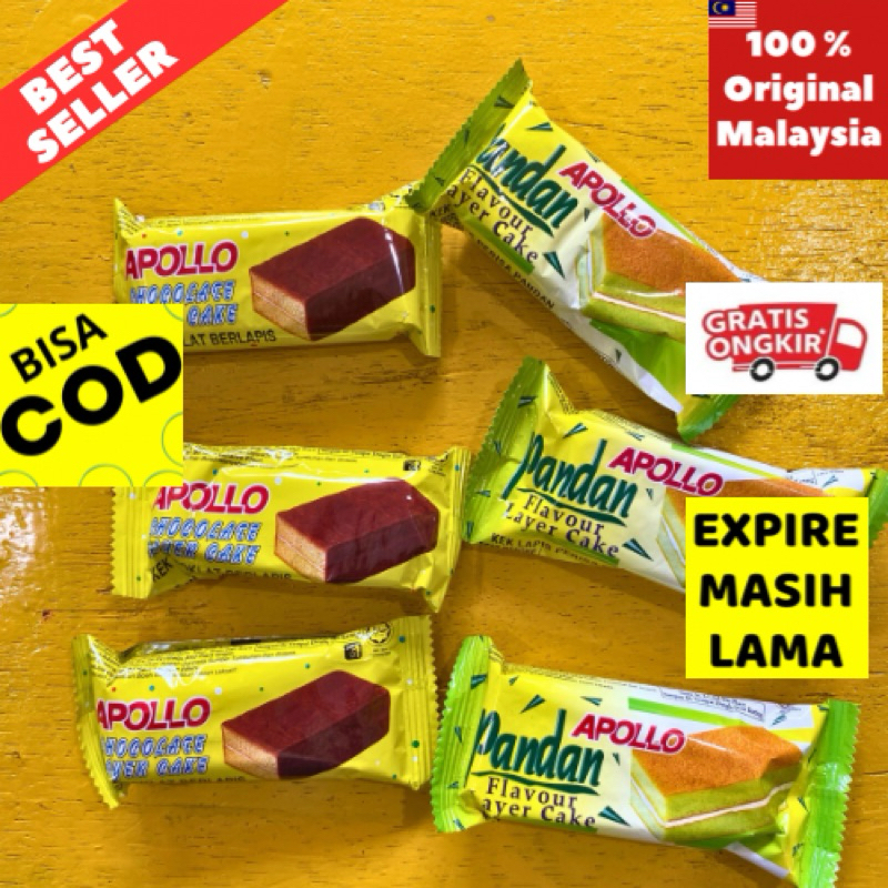 Jual Apollo Malaysia / Bolu Apollo Malaysia / Apollo (Satuan) | Shopee ...
