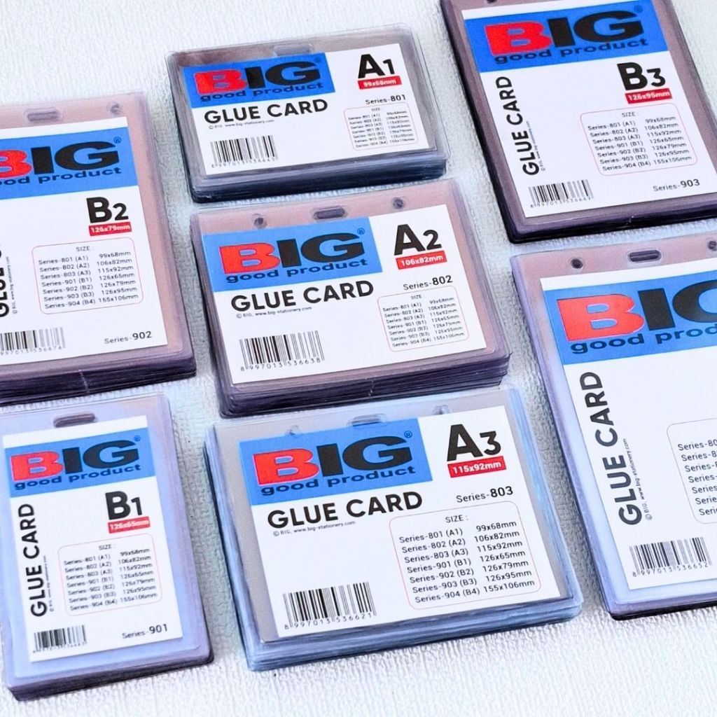 Jual ID Card Mika B1 B2 B3 B4 A1 A2 A3 / Name Tag / Glue Card / Card ...