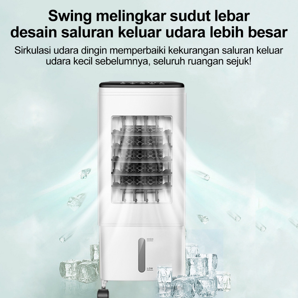 Jual 10L Air cooler dengan kontrol kecepatan tiga kecepatan dan remote control Kipas Angin Meja ...