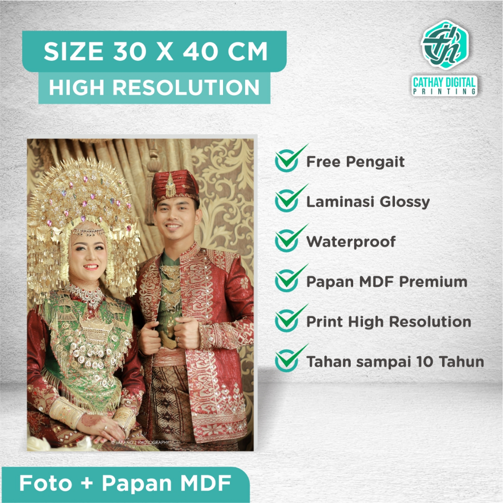 Jual PROMO FOTO MDF 30x40 | HIASAN DINDING FOTO JUMBO PAJANGAN DINDING ...