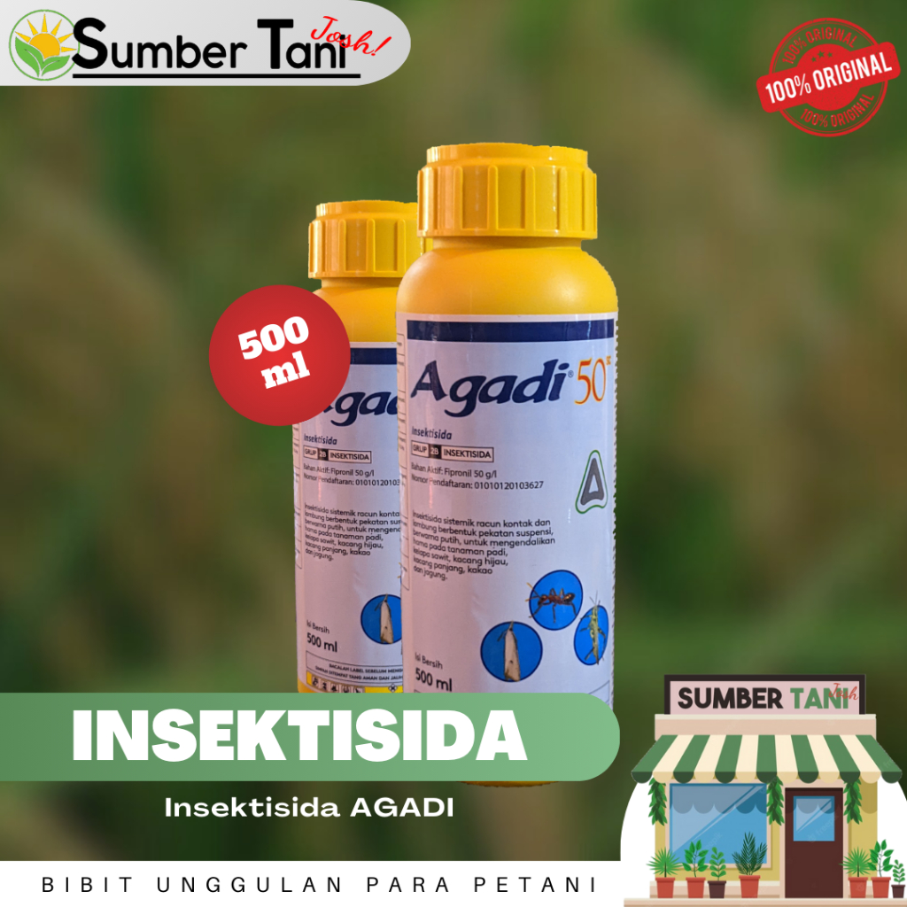 Jual Insektisida Agadi 50 SC Kemasan 500 ml | Shopee Indonesia