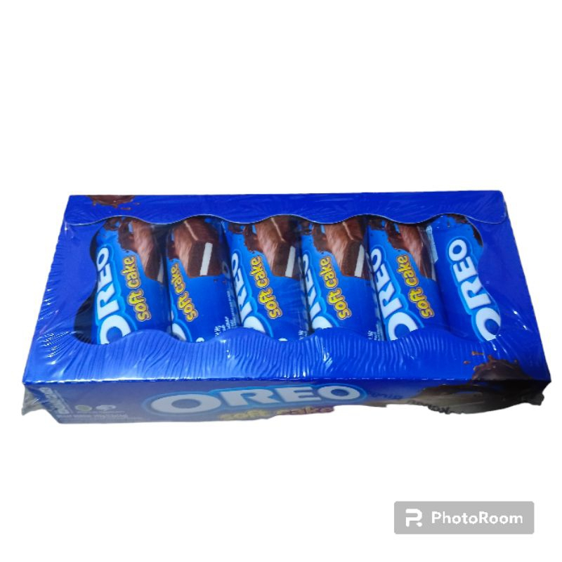 Jual [ SNACK ] Oreo Soft Cake Rasa Coklat dengan Krim Vanila isi 12pcs ...