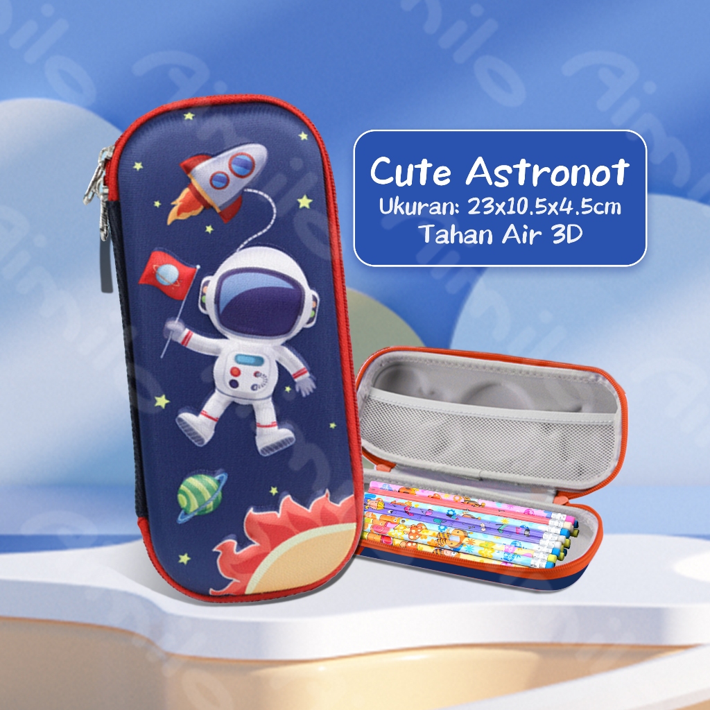 Jual [READY] Aimilo Tempat Pensil Aesthetic 3D Tempat Pensil Anak Laki ...