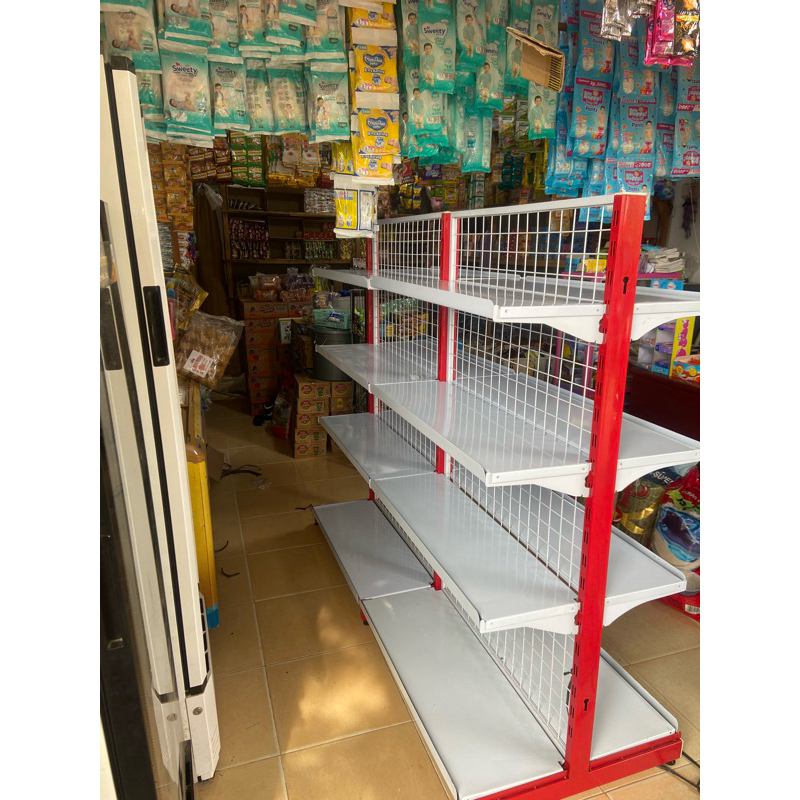Jual RAK MINIMARKET RAK DOUBLE 2 unit | Shopee Indonesia