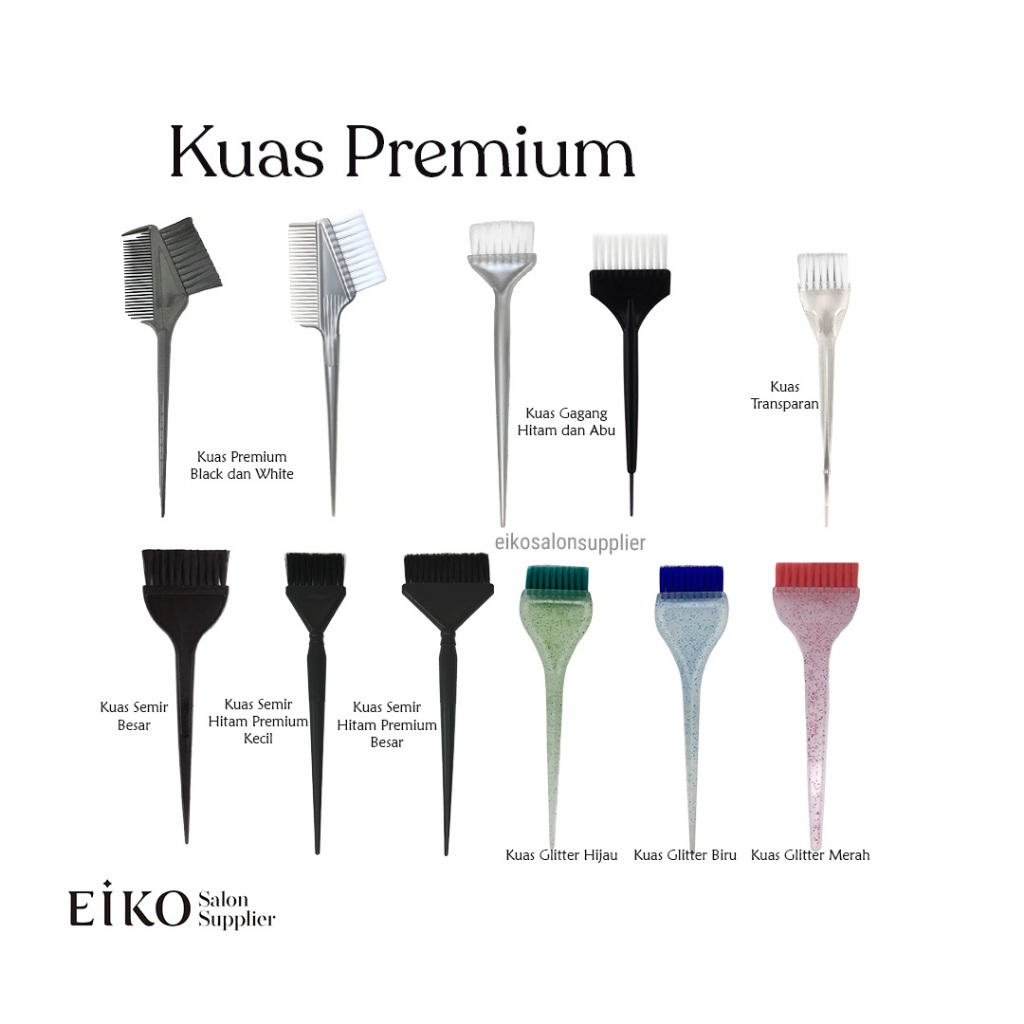 Jual Kuas Semir Cat Rambut Salon Barber | Shopee Indonesia