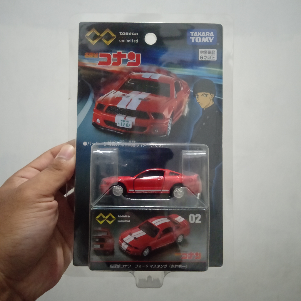 Jual Tomica Premium Unlimited 02 Conan Mustang GT500 Shuichi Akai Car ...