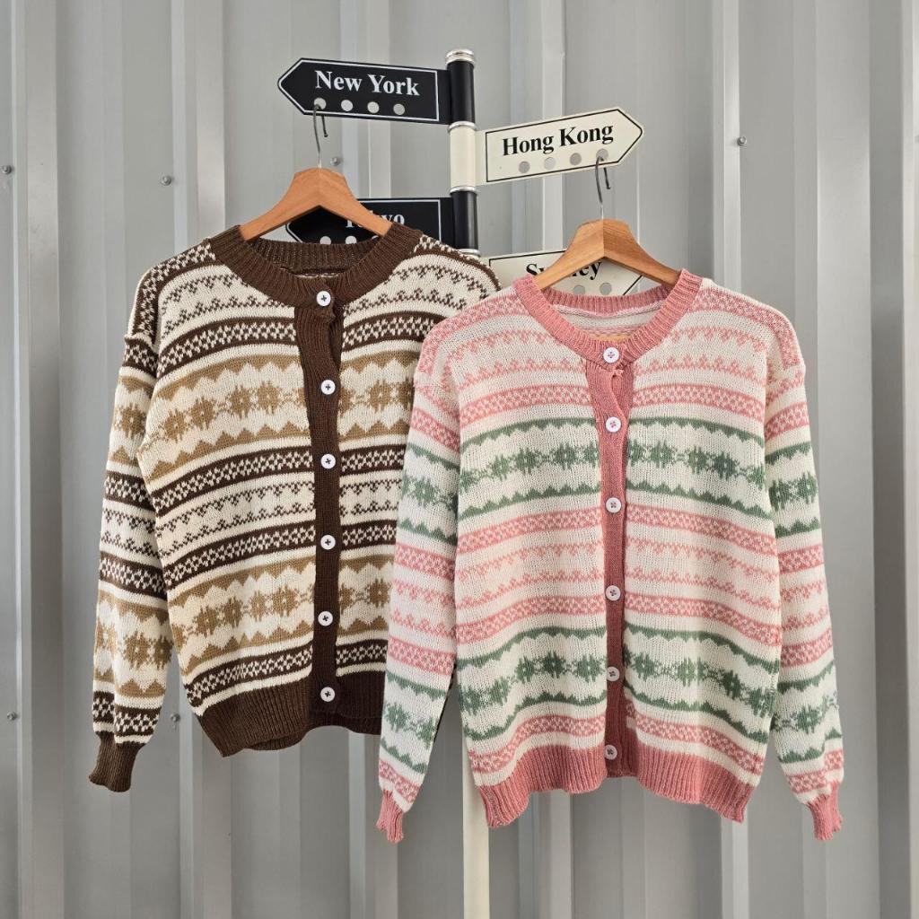 Jual KARDIGAN RAJUT WANITA - TAGAR OUTER CARDY - SWEATER RAJUT TEBAL GAYA KOREA | Shopee Indonesia