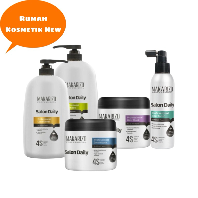 Jual Makarizo Professional Salon Daily Shampoo Conditioner Hairmask ...