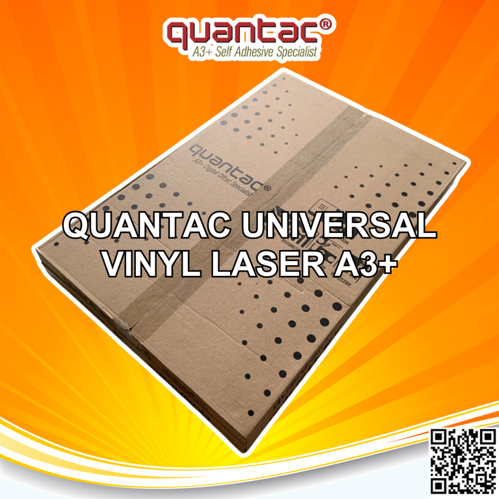 Jual QUANTAC UNIVERSAL Sticker Vinyl A3+ Stiker Digital Print Laser ...