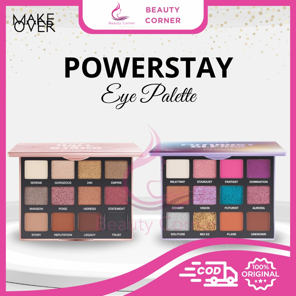 Jual Make Over Powerstay Eye Palette | Shopee Indonesia