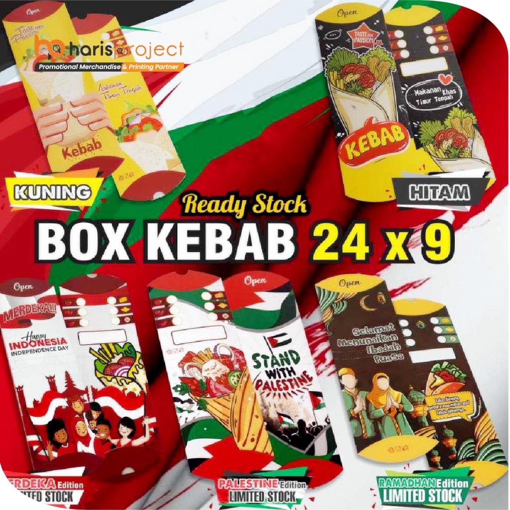 Jual Box Kebab / Kebab Box / Ready Ukuran 24x9cm | Shopee Indonesia
