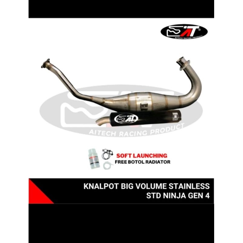 Jual kenalpot nalpot aitech nalpot knalpot Aitech big volum ninja ...
