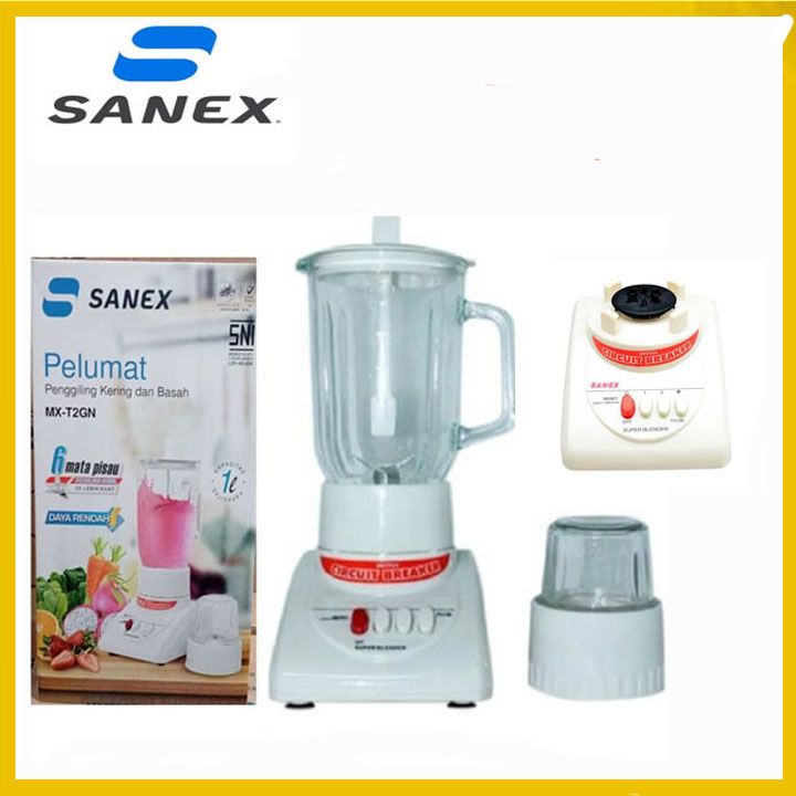 Jual Sanex Blender MX-T8GN 2 Tabung Kaca | Shopee Indonesia