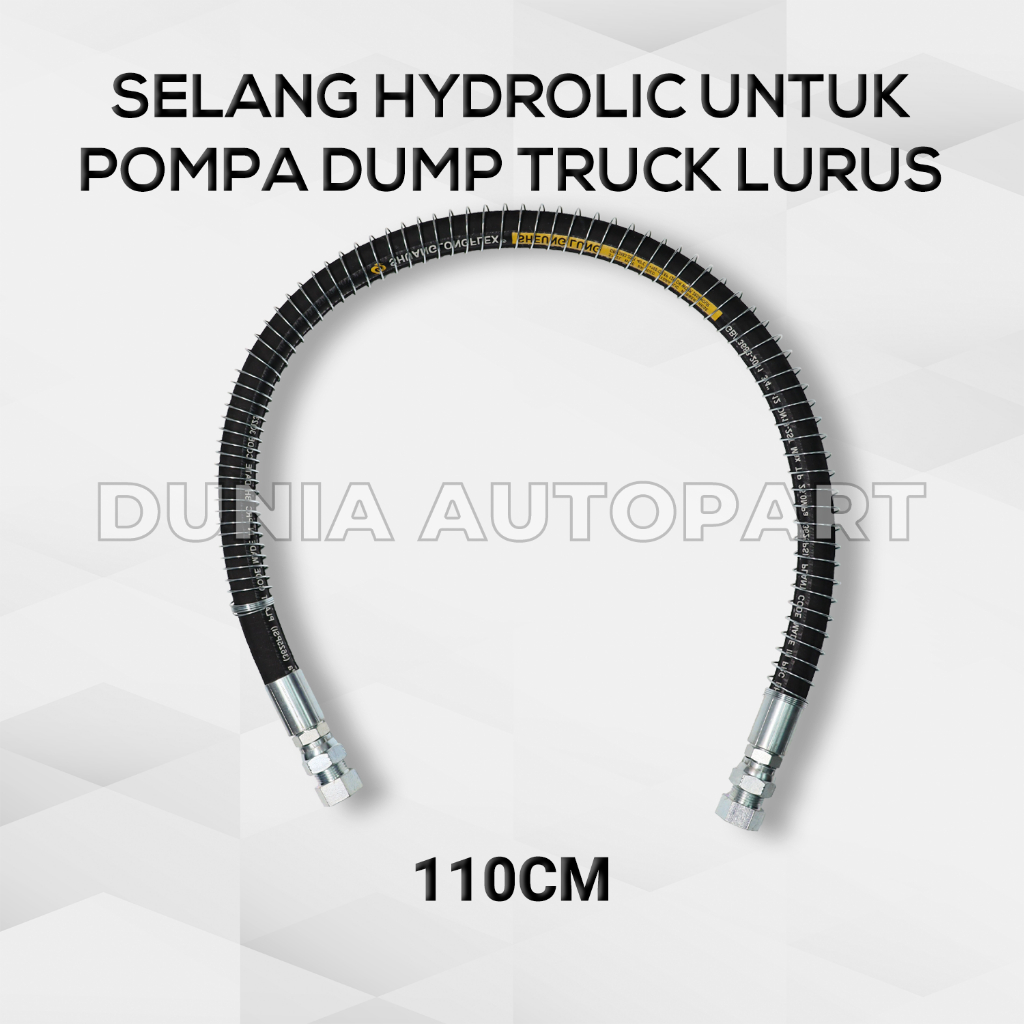 Jual Selang Hydrolic untuk pompa Dump truck lurus 110CM | Shopee Indonesia