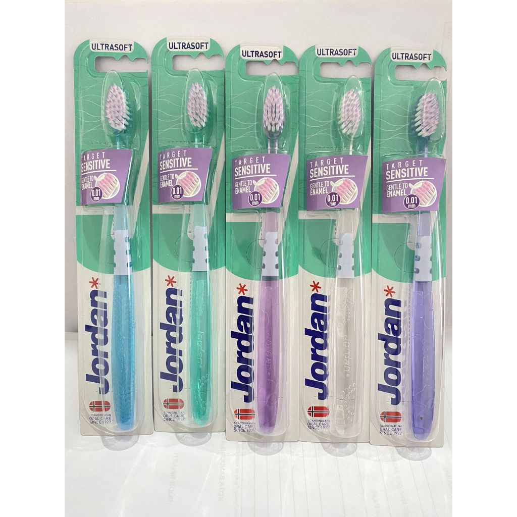 Jual JORDAN Adult Target Sensitive Toothbrush 1PC / Sikat Gigi Orang ...