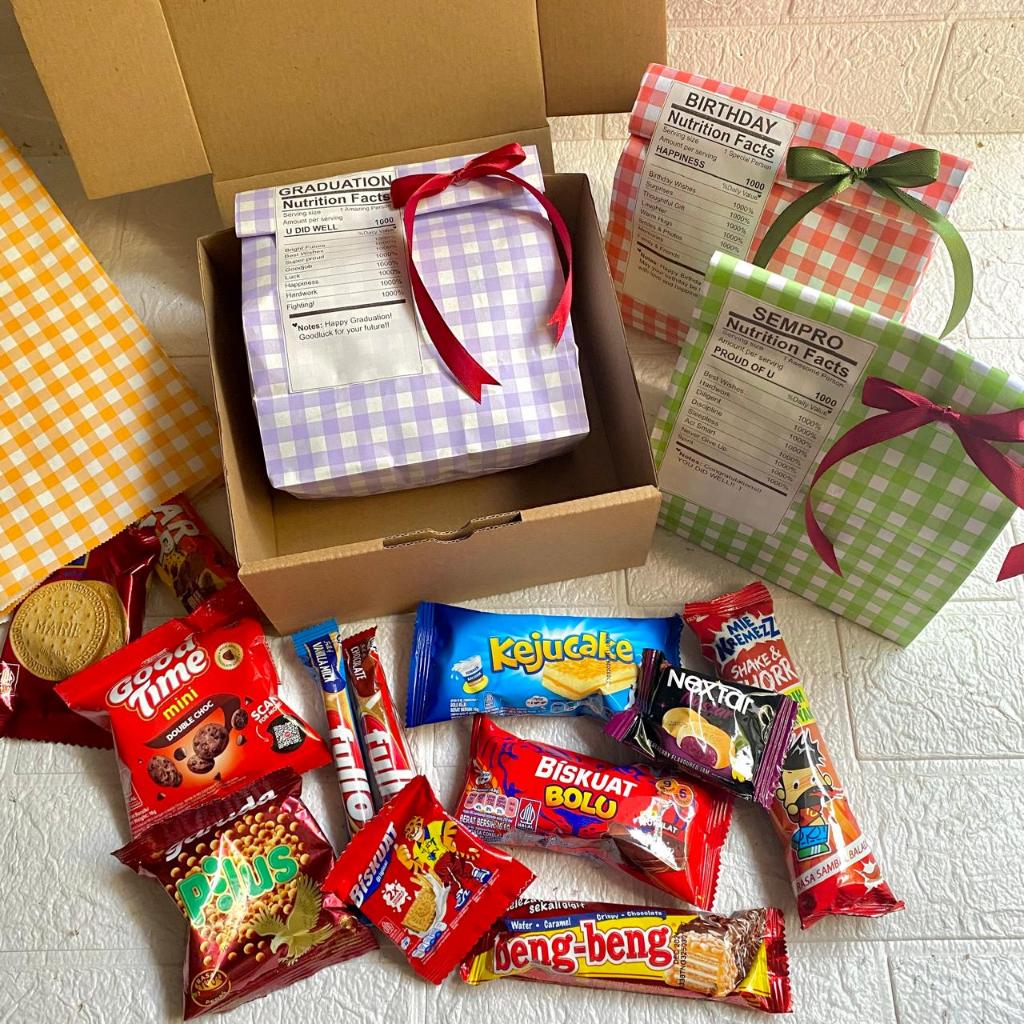 Jual Hampers Snack Box Sempro Hadiah Wisuda Kado Ulang Tahun Cewek ...