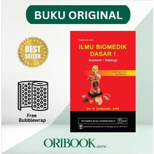 Jual ILMU BIOMEDIK DASAR 1 / VOLUME I ANATOMI FISIOLOGI EGC | Shopee Indonesia