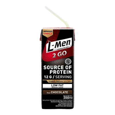 Jual L-Men Protein 2Go Minuman Kedelai Rasa Ogura Kotak 200 ml | Shopee ...