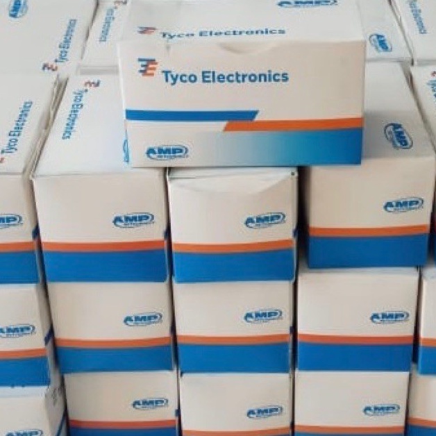 Jual Konektor Rj45 Amp Tyco Electronics Connector rj45 Cat5 1 kotak isi ...