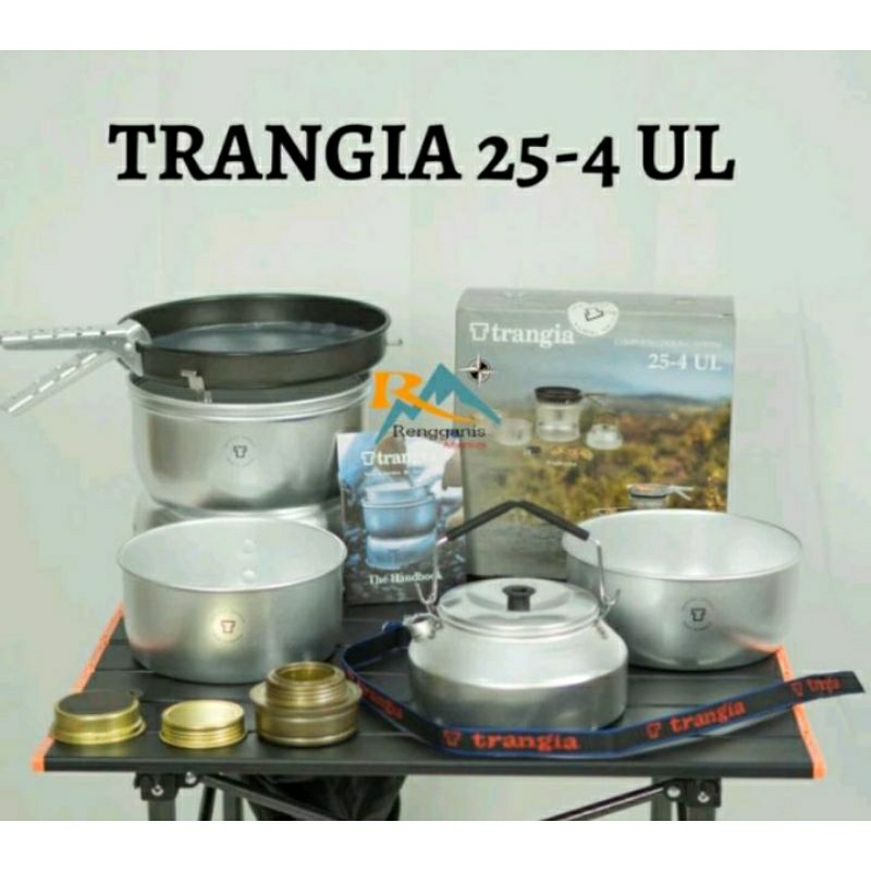 Jual COOKING SET TRANGIA 25-4 UL KOMPOR ALAT MASAK | Shopee Indonesia