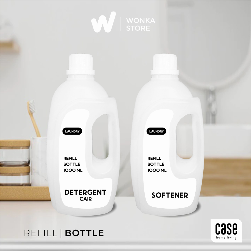 Jual BOTOL SOFTENER Detergent Cair Aesthetic Refil Displace Bottle ...