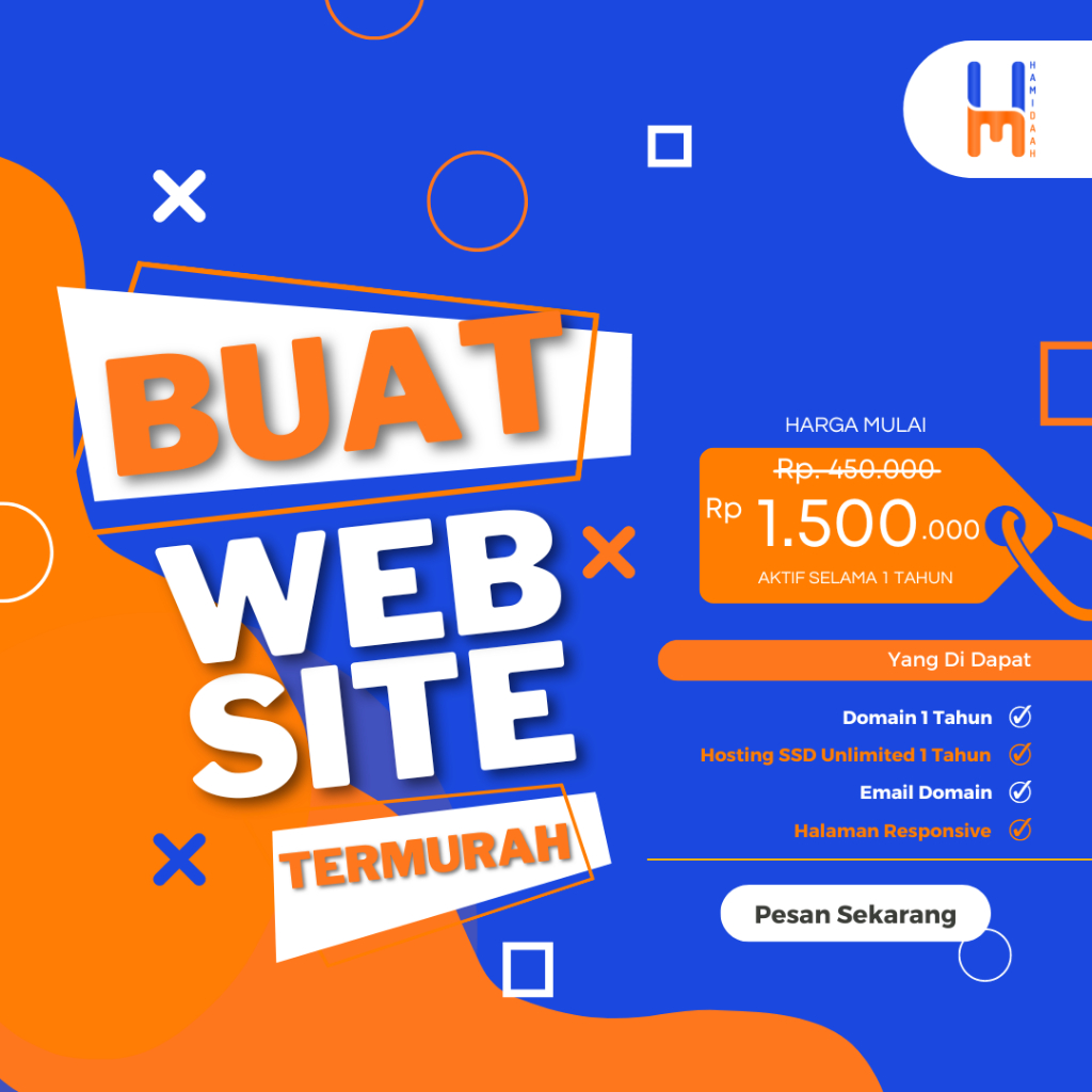 Jual Website Toko Online Sudah Termasuk Logo, Domain & Hosting 1 Tahun ...