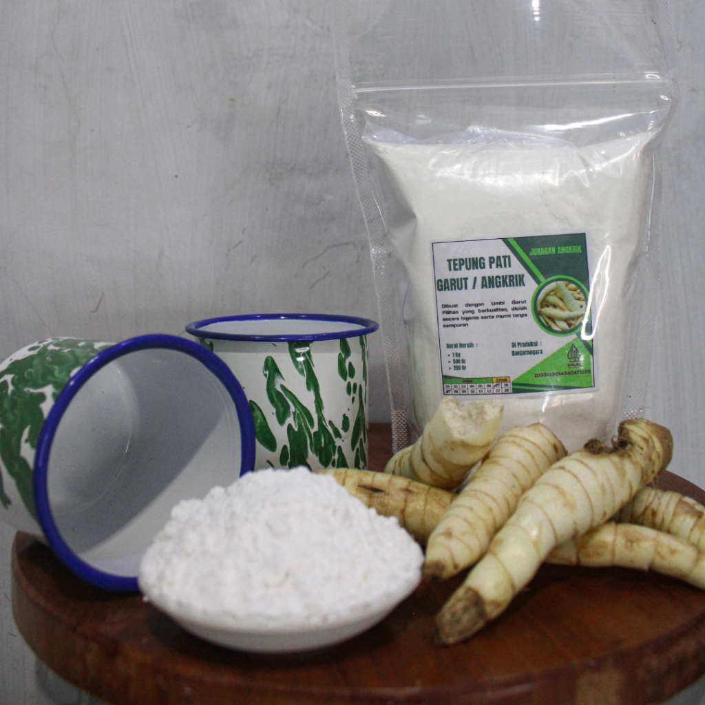 Jual TEPUNG GARUT/PATI ASAM LAMBUNG/ANGKRIK /ARROWROOT 500Gr | Shopee ...