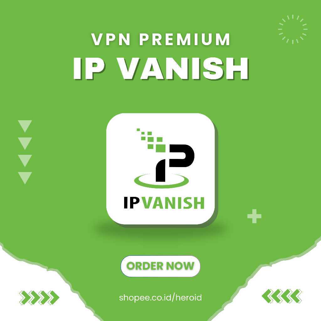 Jual [PROMO TERBATAS] VPN IP VANISH 1 BULAN BERGARANSI | Shopee Indonesia