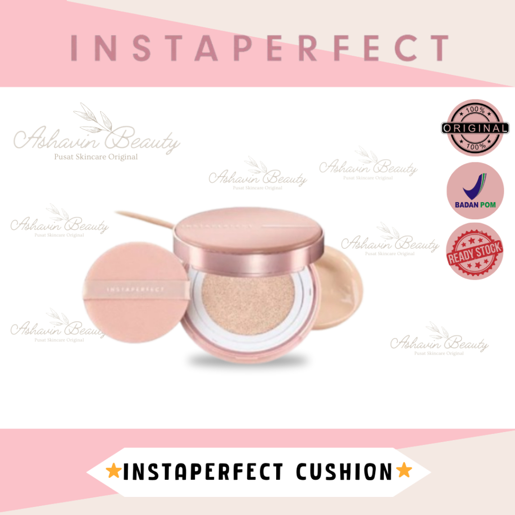 Jual Instaperfect Skincover Air Cushion (Real Skin Buildable Coverage ...