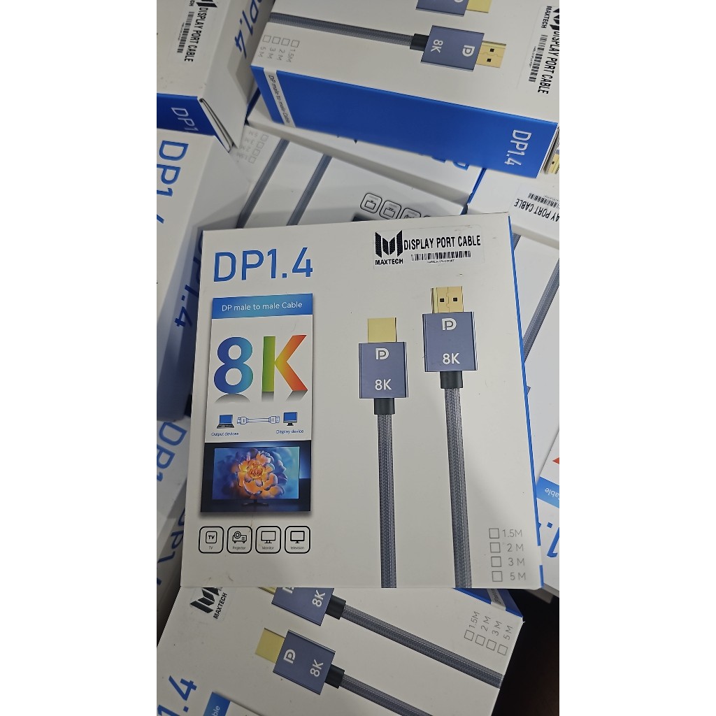 Jual Kabel DisplayPort DP 1.4 Male to Male 4K 8K HDR Adaptive-Sync ...