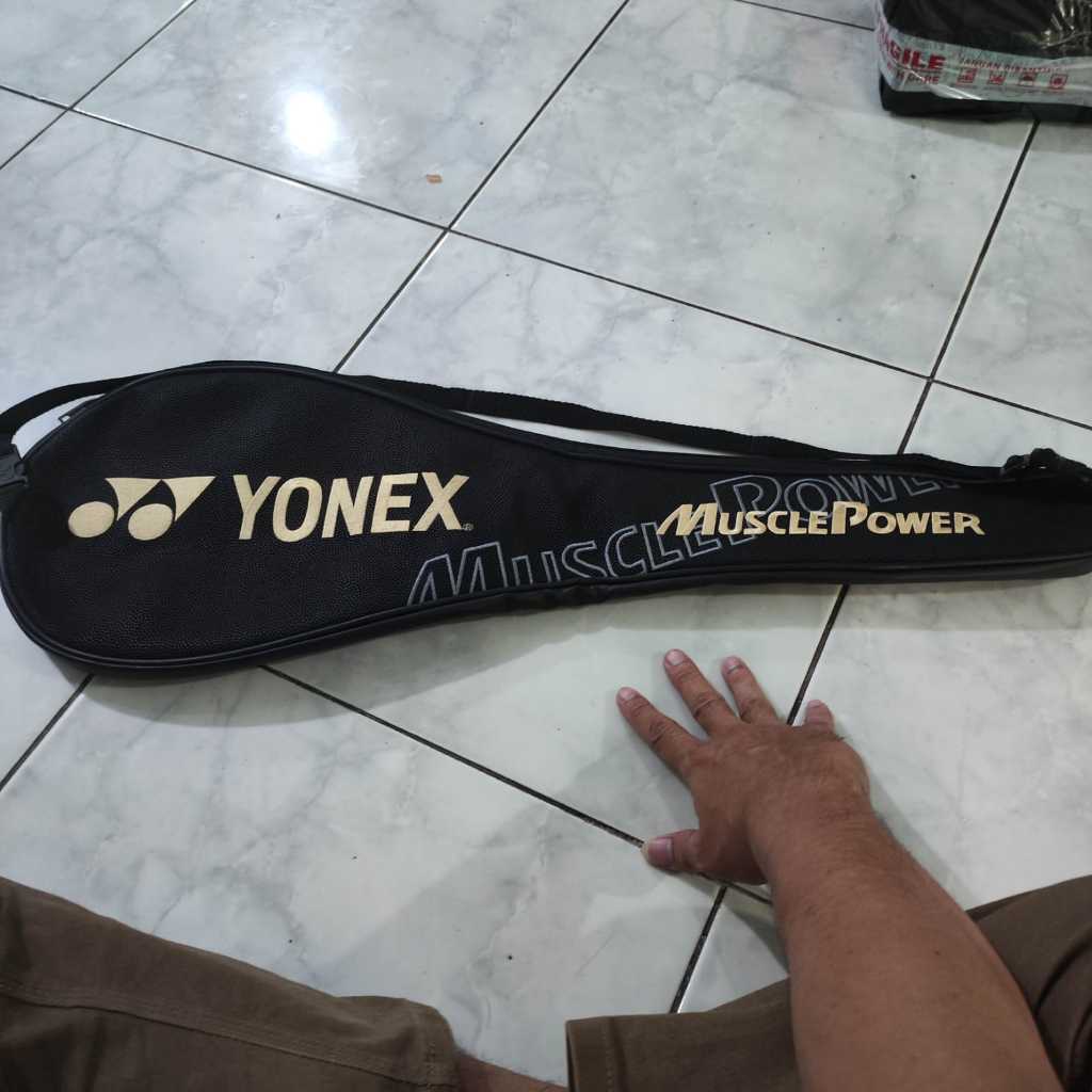 Jual Sarung Raket Badminton YONEX Original Muscle power Bahan Tebal ...