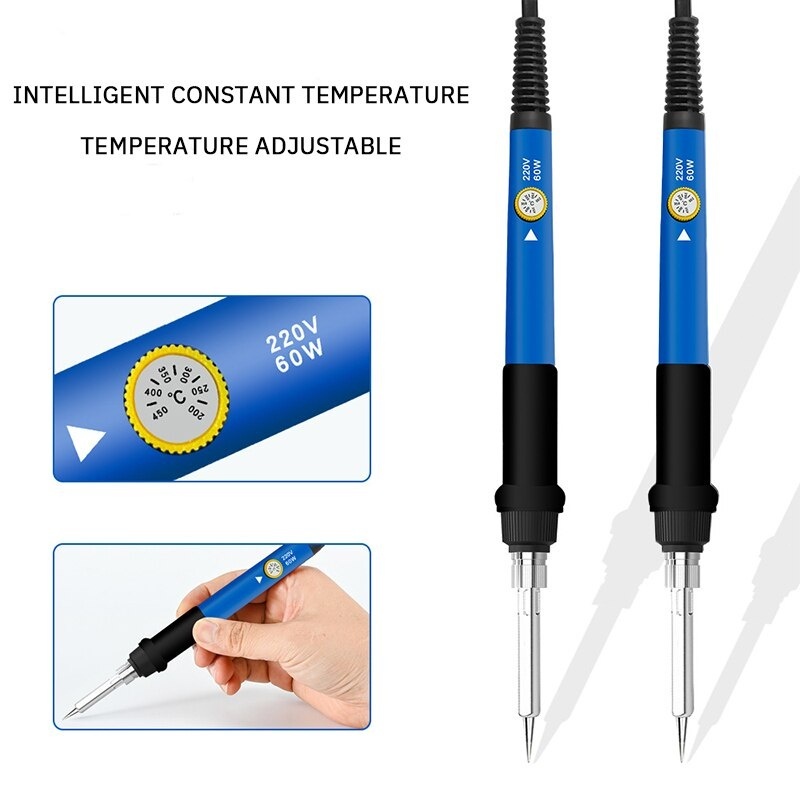 Jual Solder 60 Watt Original Set Solder Listrik Lengkap dengan Multimeter Iron Tool Kit 220V 60W ...