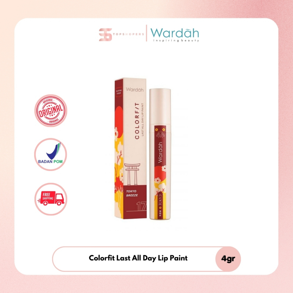 Jual Wardah Colorfit Last All Day Lip Paint | Shopee Indonesia