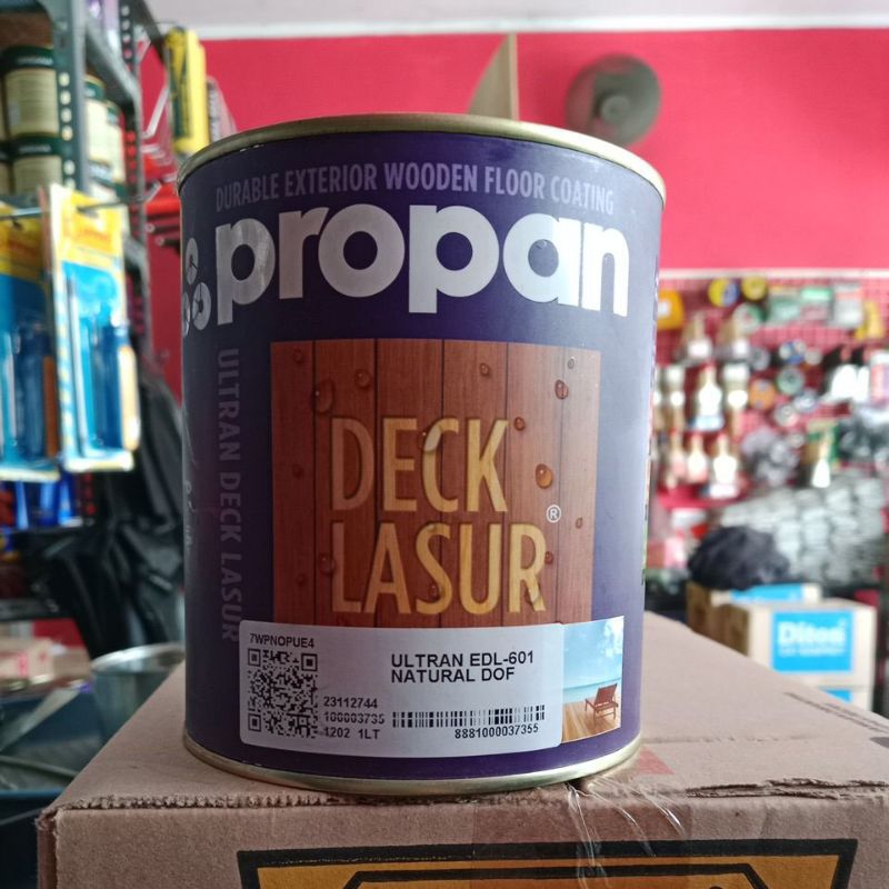 Jual PROPAN EDL DECK LASUR CLEAR DOFF 1LTR | Shopee Indonesia