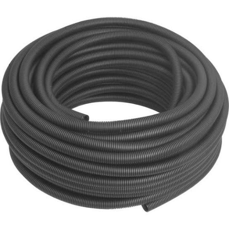 Jual Flexible Conduit 7mm Hitam 100m | Selang Fleksibel Kabel Listrik ...