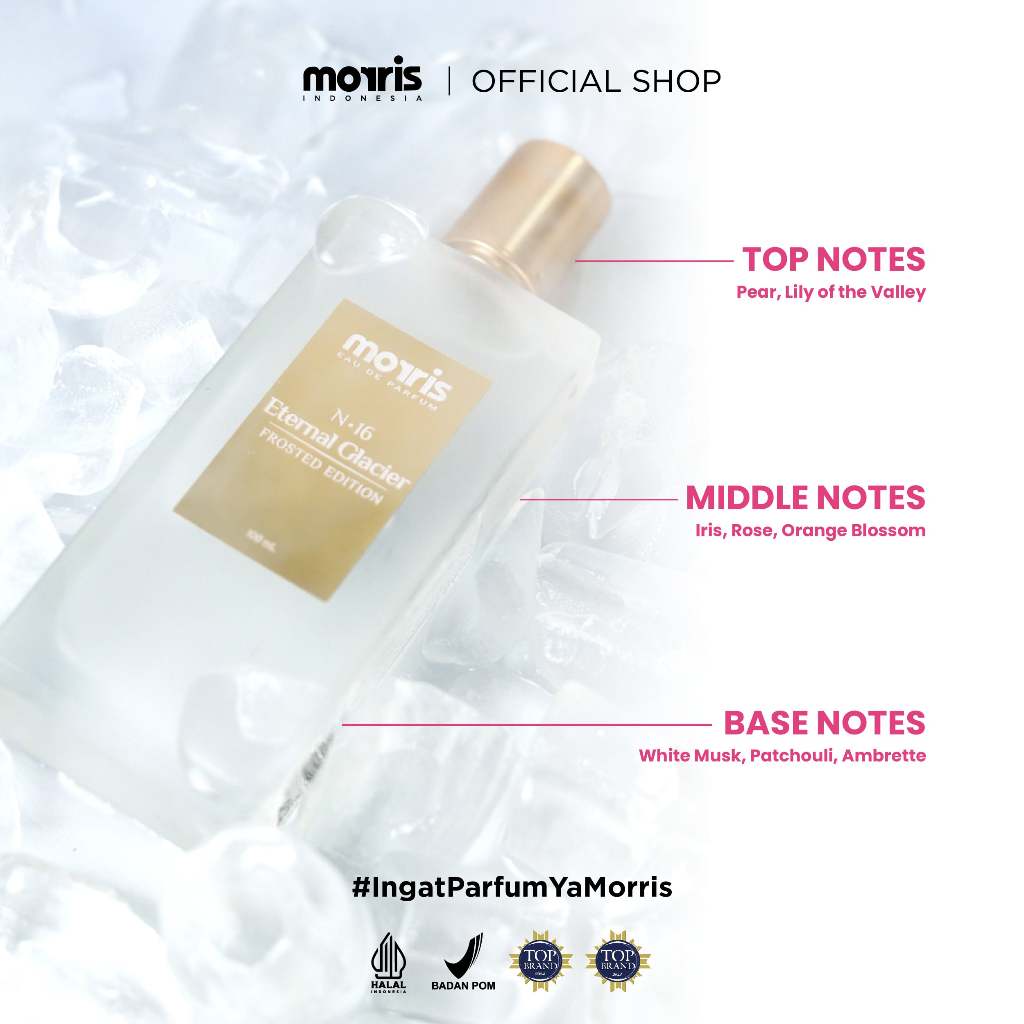 Jual MORRIS Eau De Parfum Frosted Edition 100ml - Woman Luxury ...