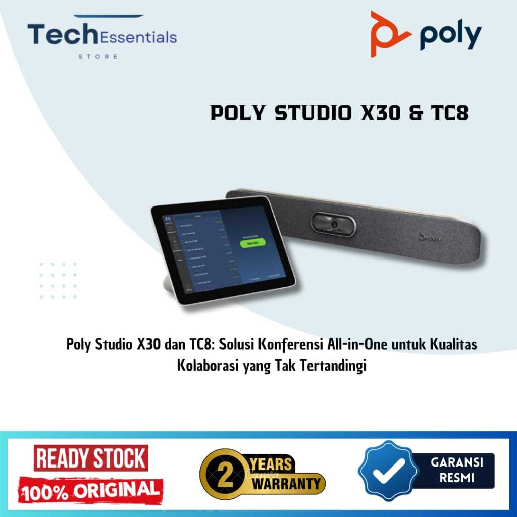 Jual Poly Studio X30 with Poly TC8 | Shopee Indonesia