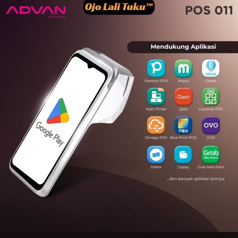 Jual Advan Harvard C1 Smart Mobile Pos Printer Android 11 Touch Mesin ...