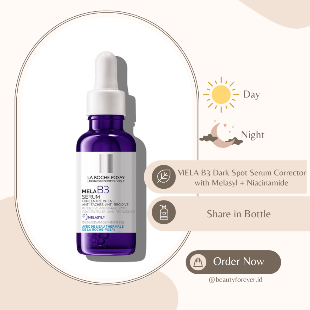Jual MELA B3 DARK SPOT SERUM CORRECTOR WITH MELASYL & NIACINAMIDE ...