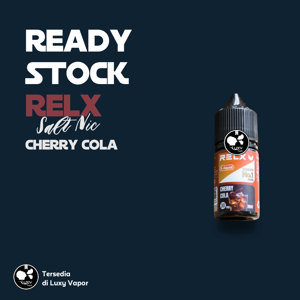 Jual Relx Cherry Cola Liquid Salt Nic | Shopee Indonesia