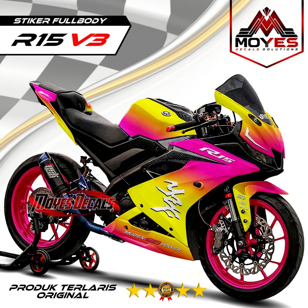 Jual DECAL FULL BODY MOTOR YAMAHA - STIKER MOTOR FULL BODY PREMIUM ...