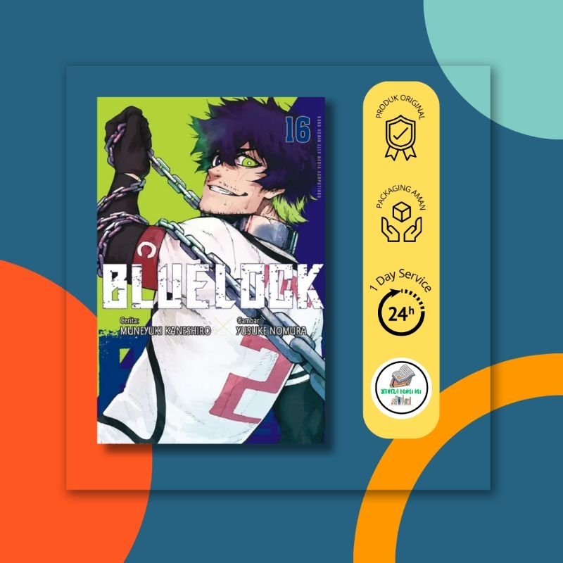 Jual Komik Blue Lock 16 Karya Muneyuki Kaneshiro,yusuke Nomura | Shopee Indonesia