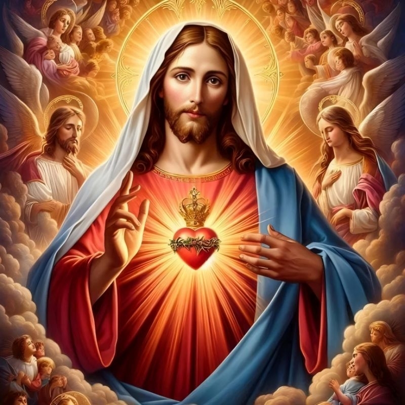 Jual TUHAN YESUS KRISTUS lukisan poster kualitas FULL HD | Shopee Indonesia