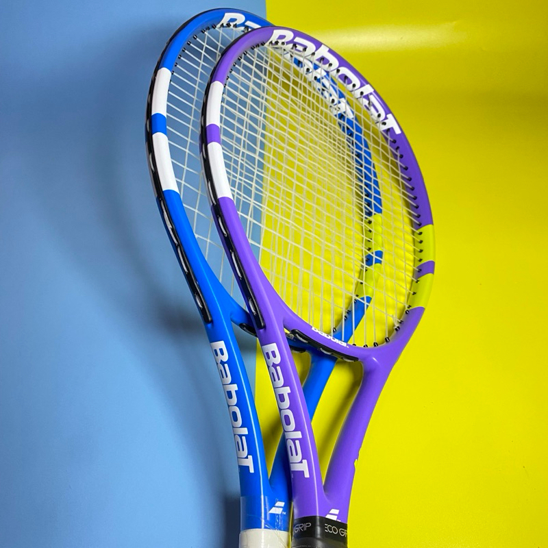 Jual RAKET TENIS PURPLE & BLUE NADAL SIAP SMASH COCOK UNTUK PEMULA TAS ...